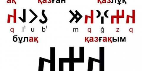 Древнетюркская письменность как основа возрождения казахского языка | Qazaquni.kz | Қазақстан ...